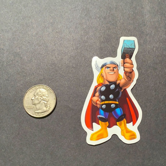 Marvel | Wall Decor | Thor Marvel Sticker Nwot | Poshmark